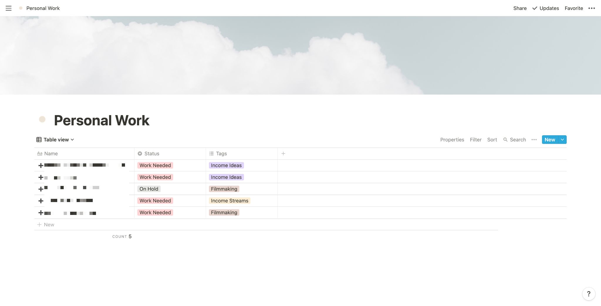 How I Use Notion as a Self Employed Creative - Scorpio Rising Media